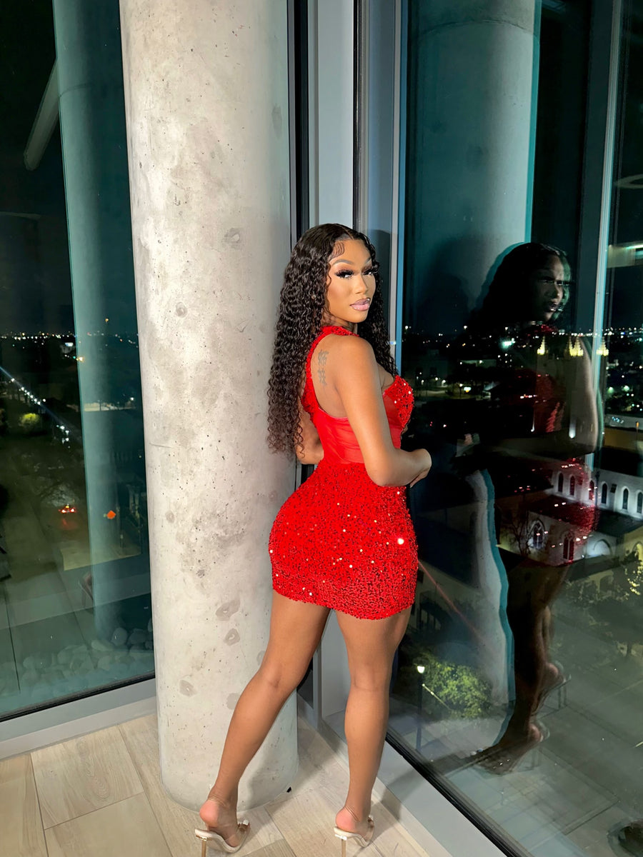 Guilty dress (red) – Aw'Chic