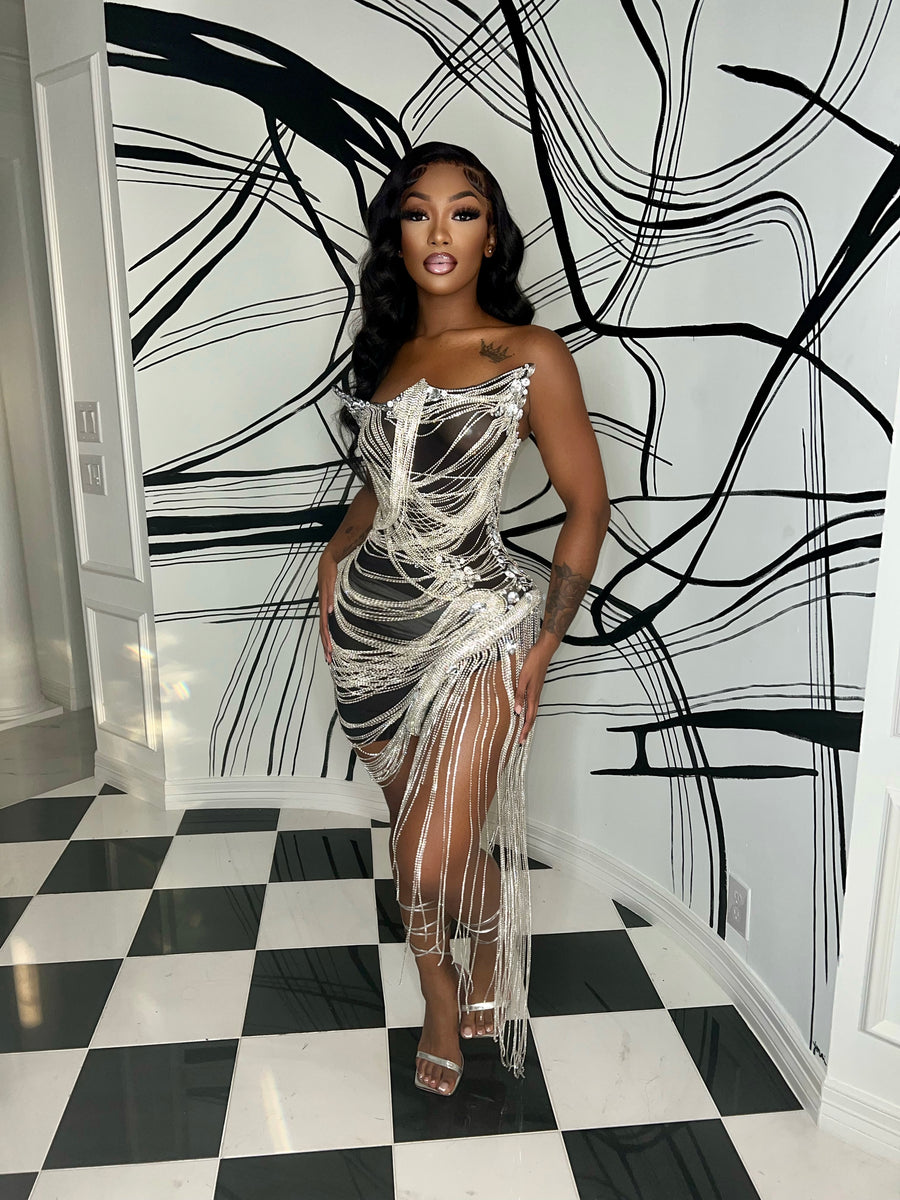 Alien superstar dress – Aw'Chic